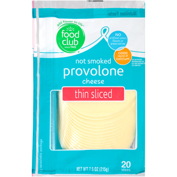 Sliced Provolone