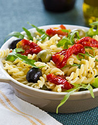 Easy Eats : Mediterranean Fusilli Salad